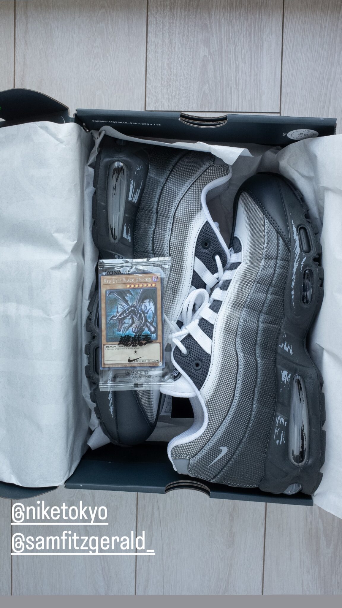 遊☆戯☆王 × NIKE AIR MAX 95 の SNKRS PASS が10月24日(金)に発動 - Yakkun ...