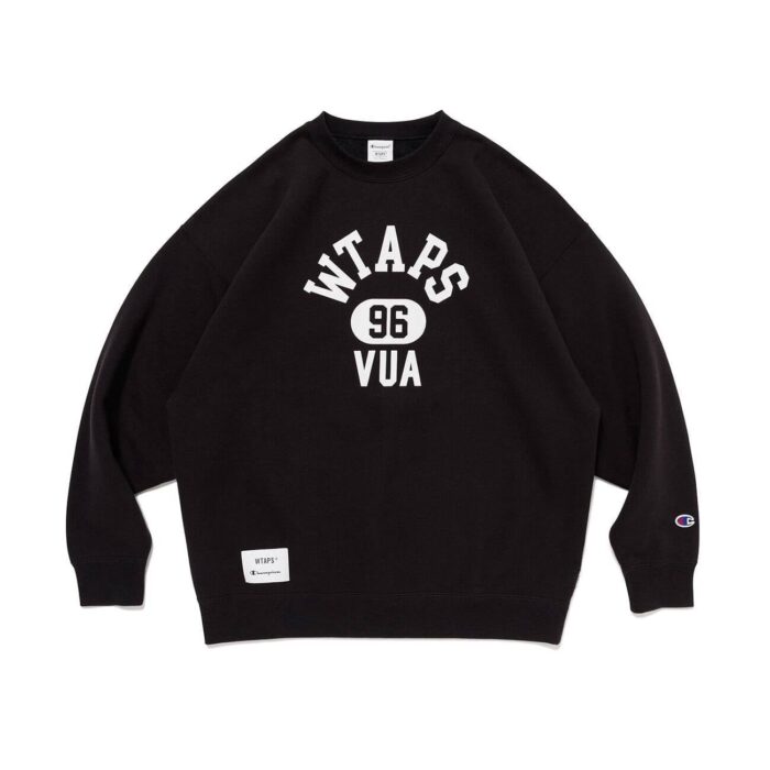 WTAPS x Champion の Academy Crew Neck CTPL "Black" が発売 - Yakkun ...