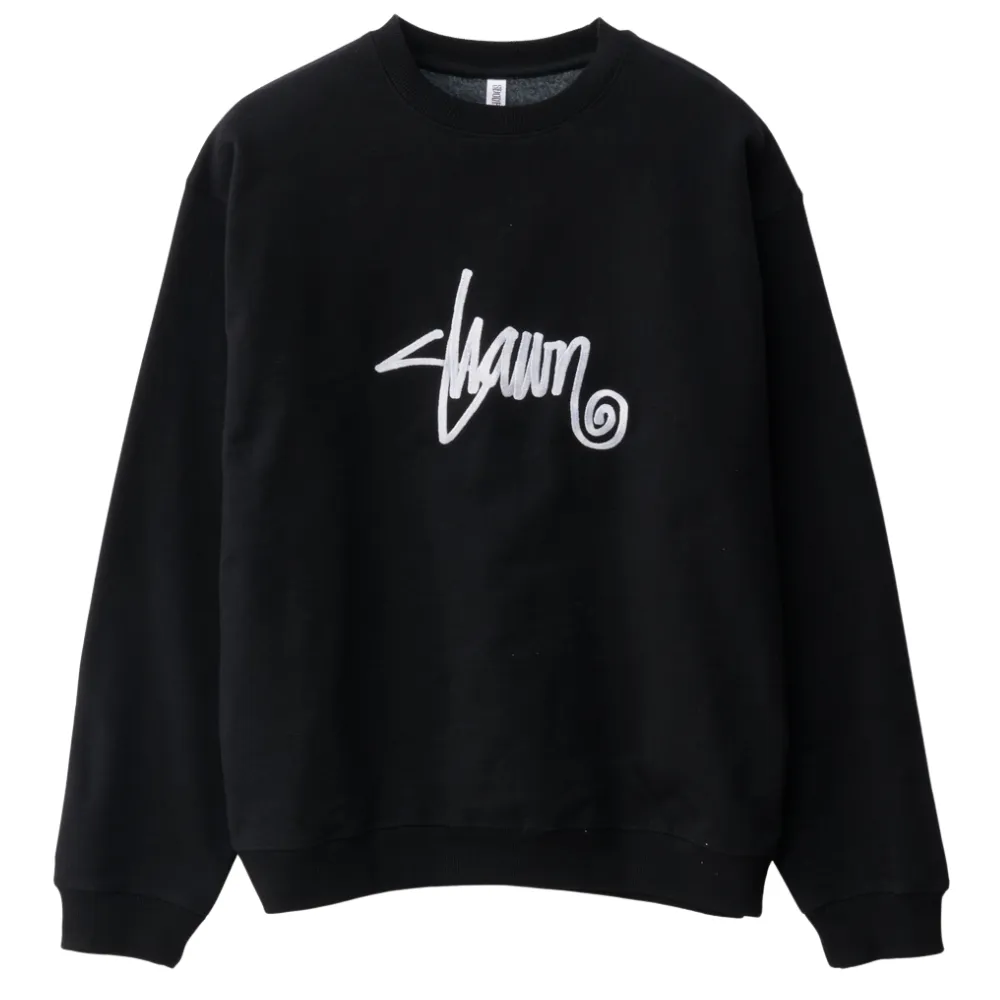 S/DOUBLE の Shawn Script Crew Sweatshirt が発売 - Yakkun StreetFashion Media