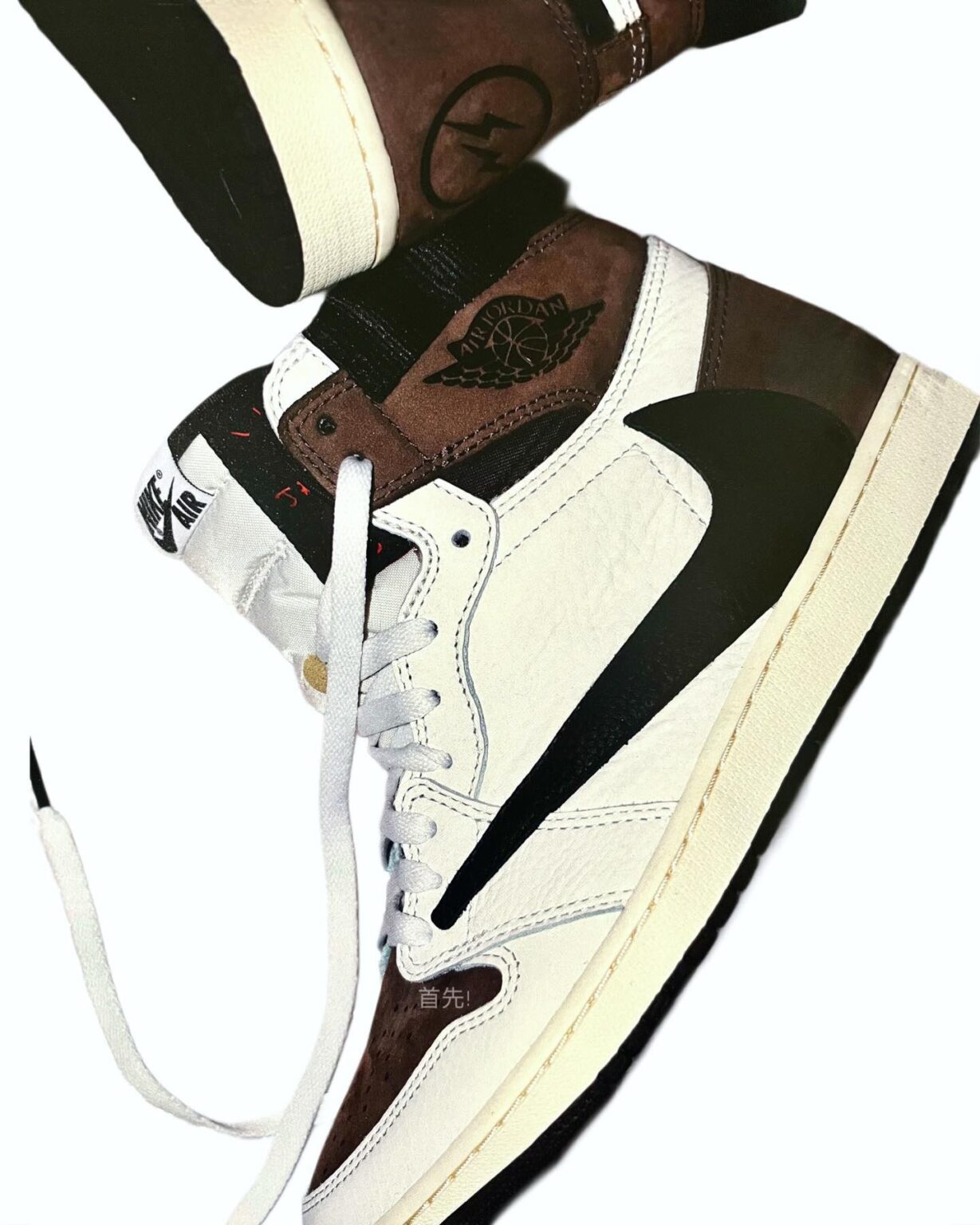fragment design × Travis Scott × NIKE AIR JORDAN 1 HIGH “Mocha” が公開 ...